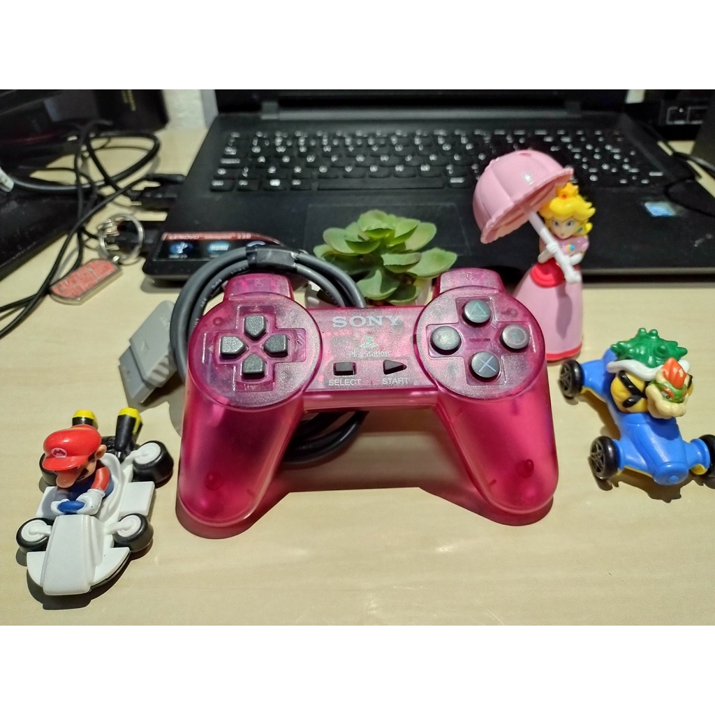 Controle Ps1 Playstation - Rosa + Brinde especial - Leia todo Anuncio ...