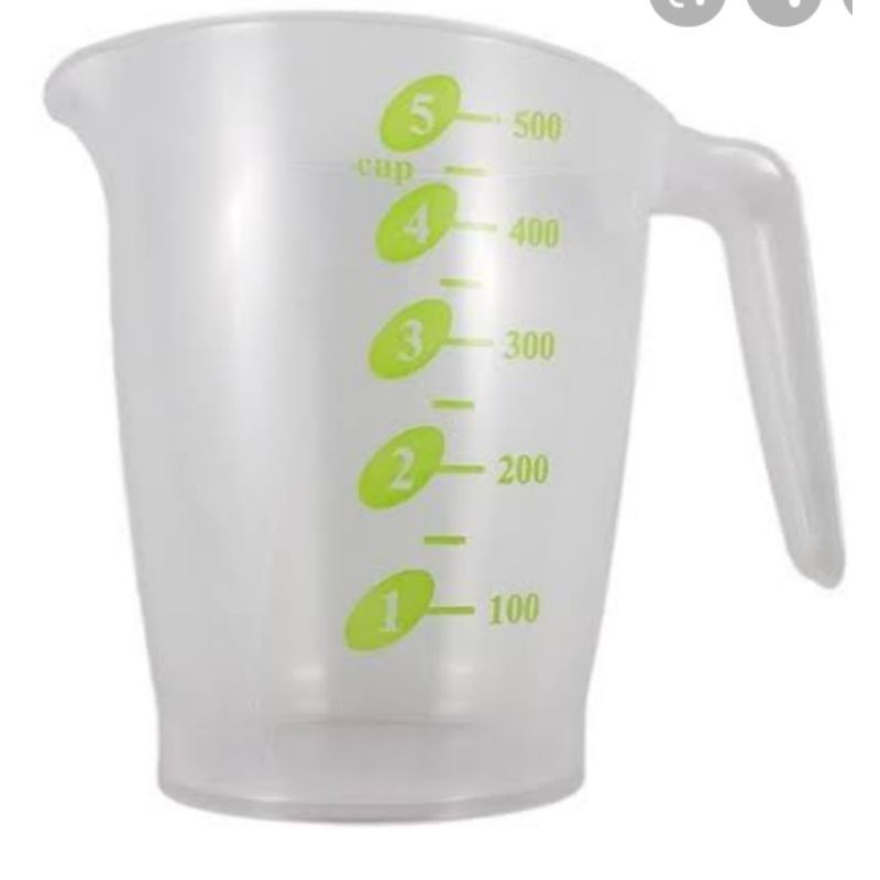 Jarra Medidora Dosadora De Plástico De 250 Ml à 1000 Ml | Shopee Brasil