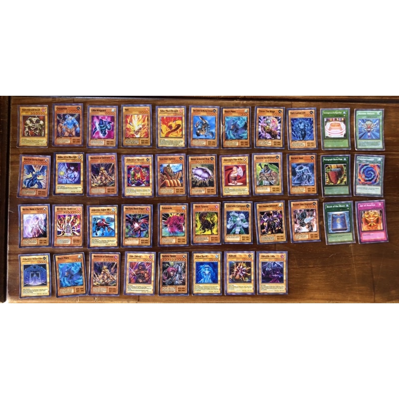 38 Cards Yu-Gi-Oh Carta Konami usada | Shopee Brasil