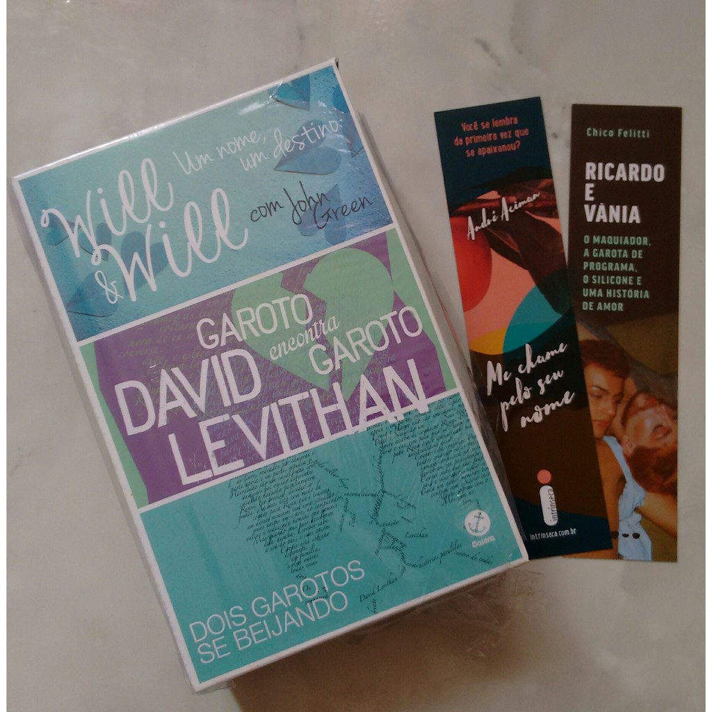 Box David Levithan: Will & Will: Um Nome, Um Destino; Garoto Encontra ...