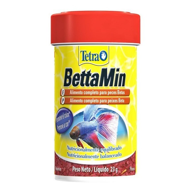 Ração tetra bettamin flakes 23g | Shopee Brasil