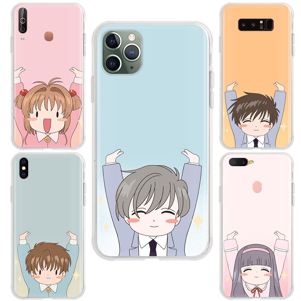 BO-136 Card Captor Sakura Anime Soft Case for iPhone 13 Pro Max Mini 6 ...