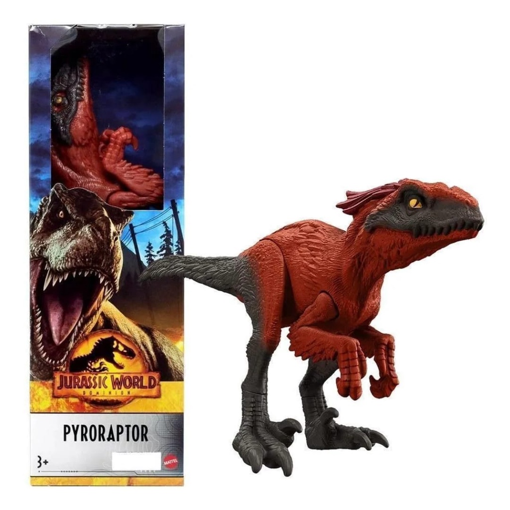 Dinossauro Jurassic World Dominion Pyroraptor - Mattel GWT56 | Shopee ...