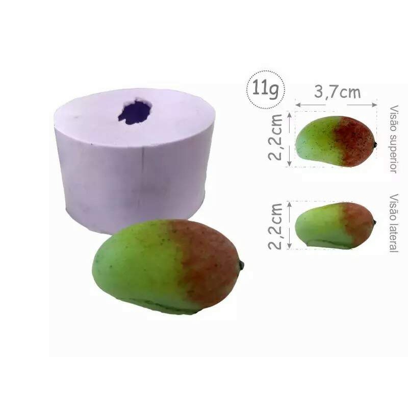 Forma de Silicone Mini Manga Ib-063 (Molde de Silicone para Sabonete ...