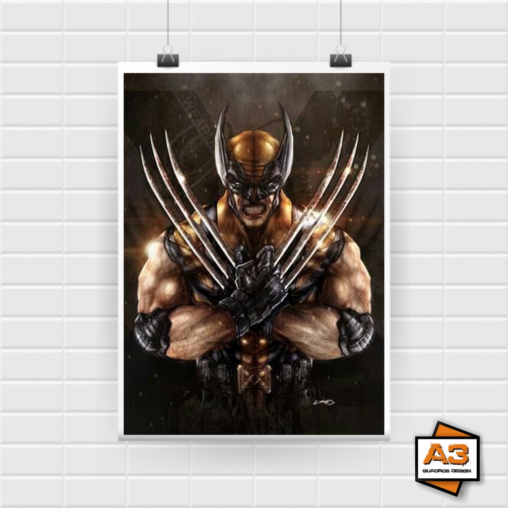 Kit 8 Posters Marvel A4 (21cm x 30cm) | Shopee Brasil