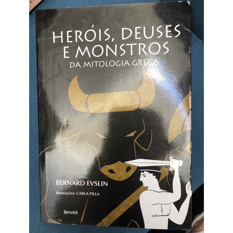 Heróis Deuses e Monstros da Mitologia Grega | Shopee Brasil