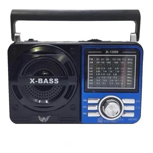 Rádio Bass Retro Vintage Caixa De Som Usb Mp3 Bluetooth | Shopee Brasil