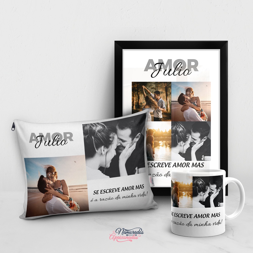 Kit de Amor Para Namorado Com Foto | Shopee Brasil