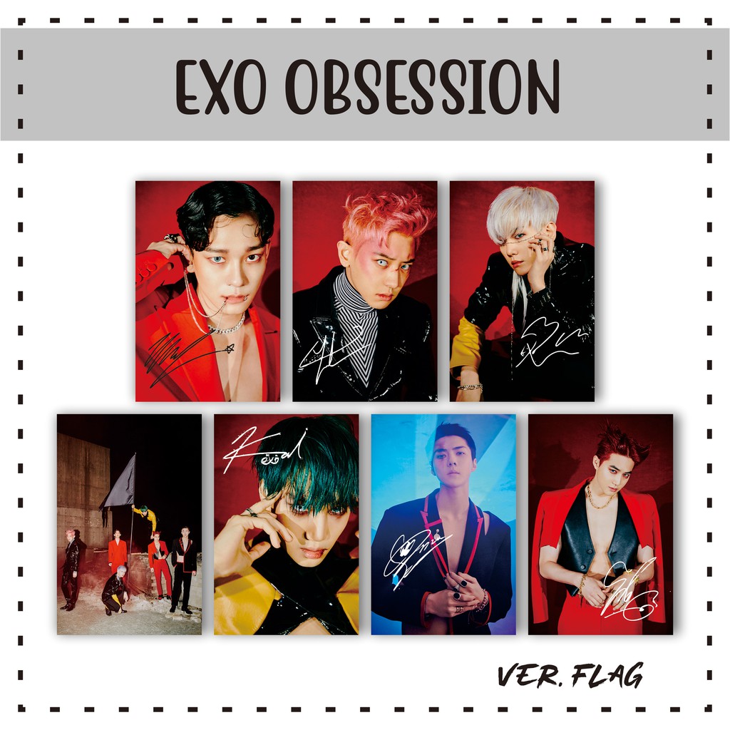 Foto KPOP EXO Obsession (TTD Todos Os Membros) | Shopee Brasil