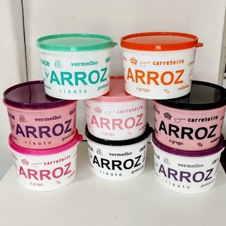 Pote arroz 2kg, porta mantimentos, alta qualidade, resistente | Shopee ...