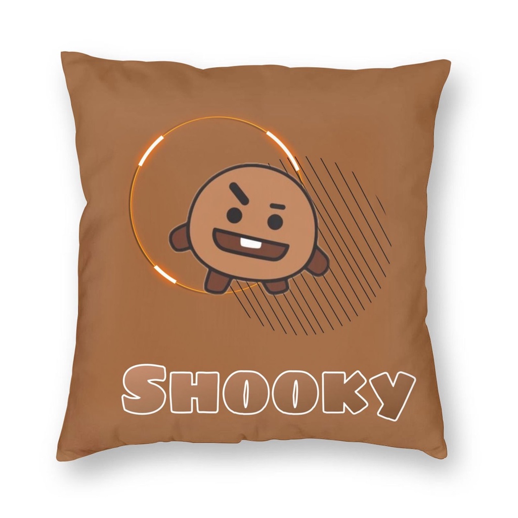 BTS BT21 SHOOKY Fronha Personalizada , Adicione Seu Próprio Texto ...