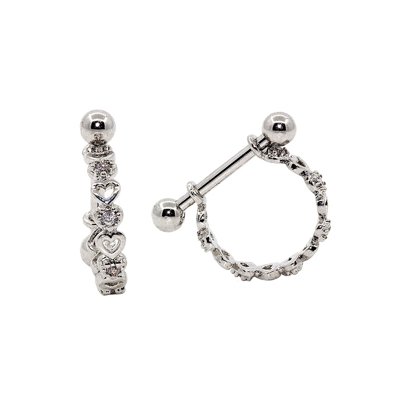Piercing Conch Prata 925 Mod CH 01 | Shopee Brasil