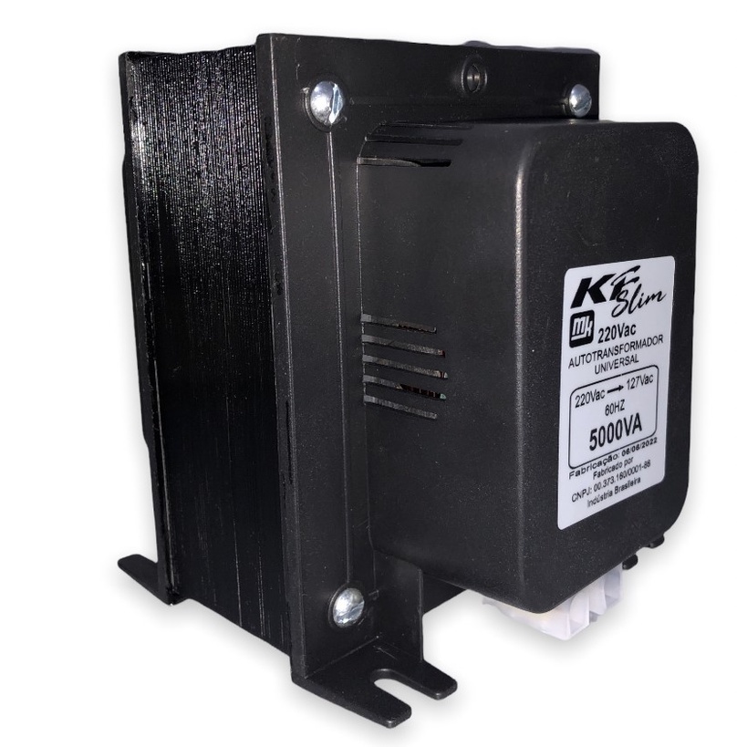 Auto Transformador 5000va conexão sindal Conversor Bivolt Voltagem 110 Para 220v E 220 Para 110 ...