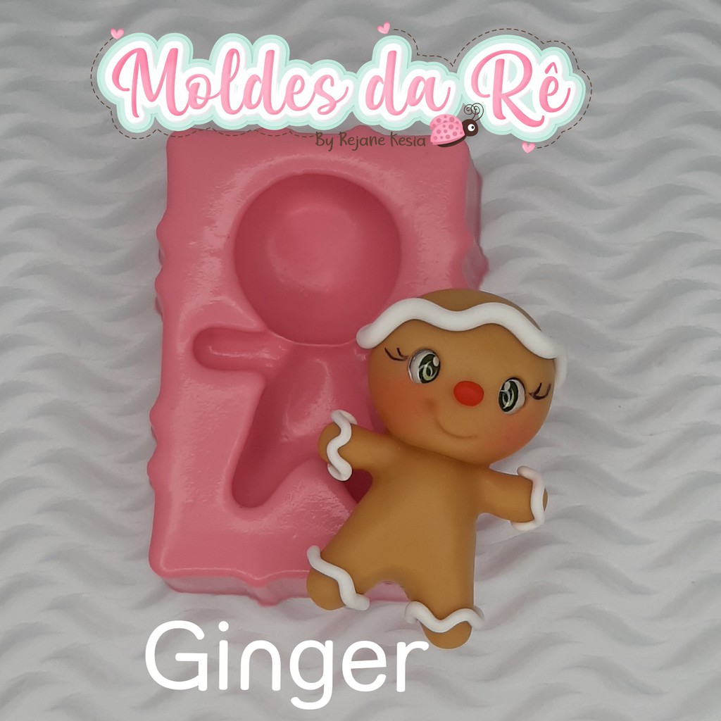 Molde Ginger - Moldes da Rê | Shopee Brasil