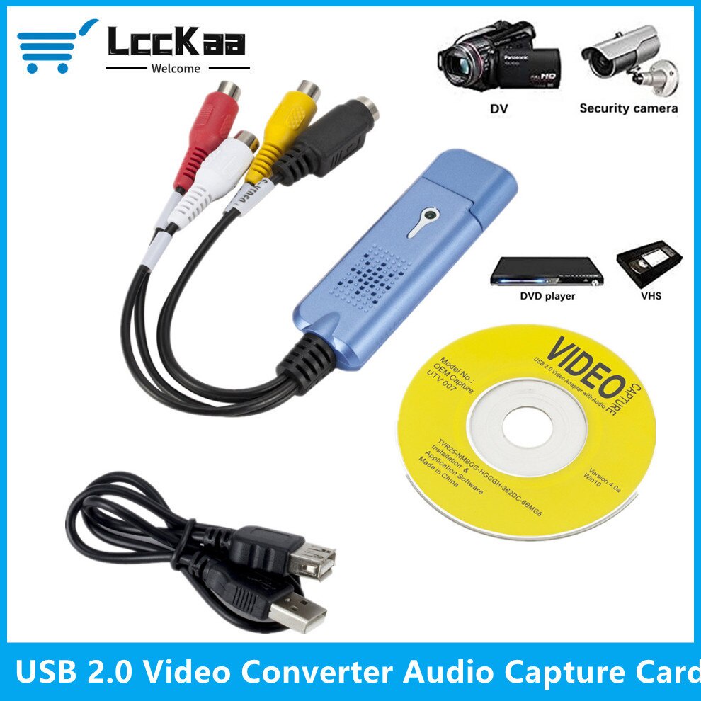 Vhs Para Conversor Digital USB 2.0 AV De VIXdeo De Shieldudio Captura ...