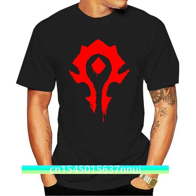 Novo Símbolo De Horda Masculina Camiseta Spray T-shirt Feminina ...