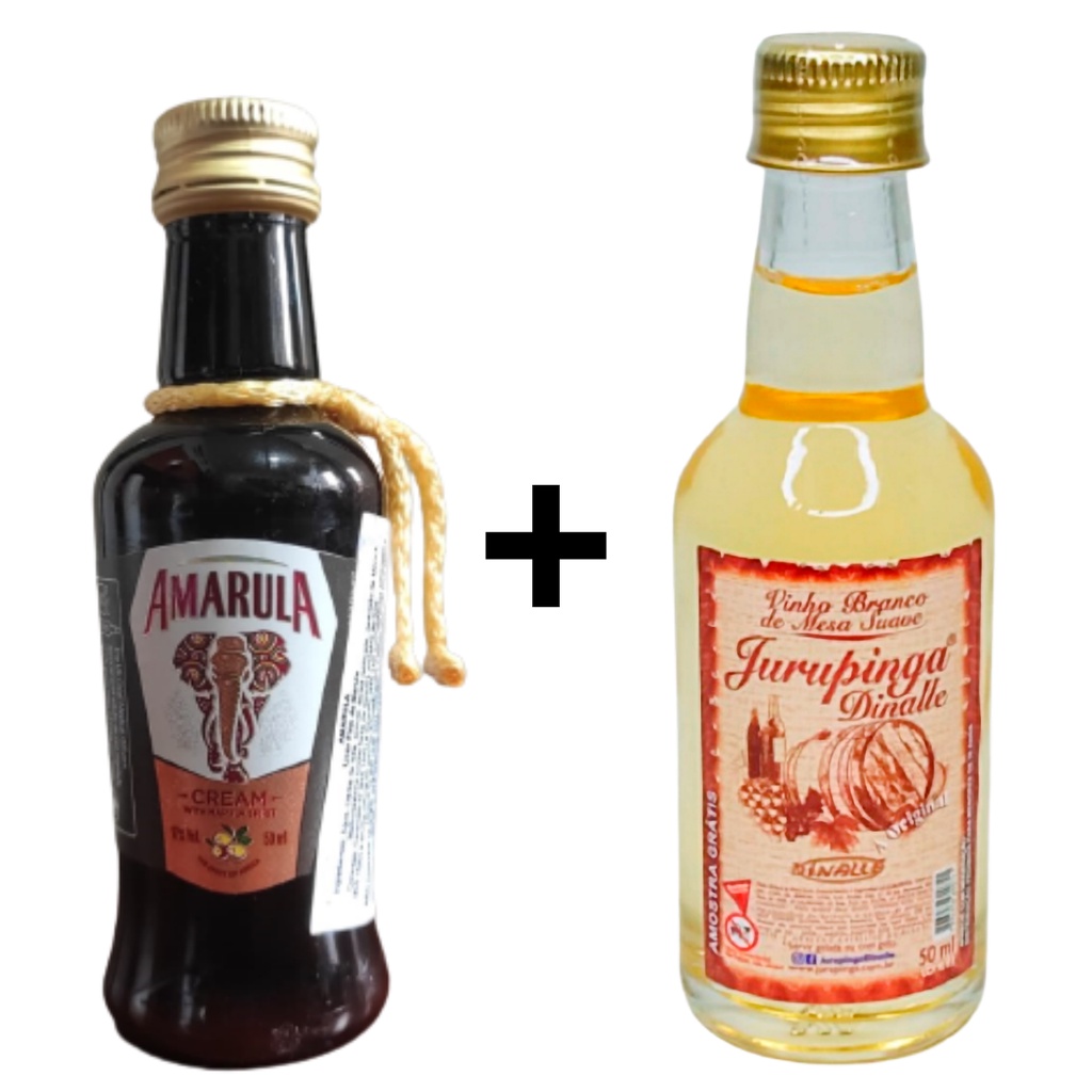 Kit Mini Amarula Cream 50ml + Jurupinga 50ml | Shopee Brasil