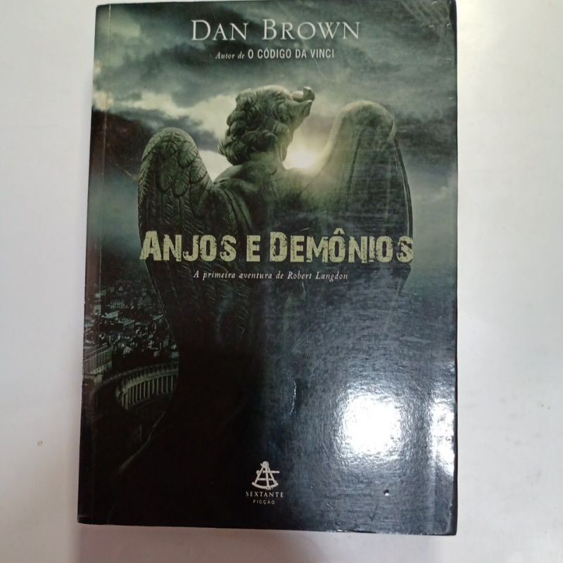 ANJOS E DEMÔNIOS - DAN BROWN - CAPA FILME | Shopee Brasil