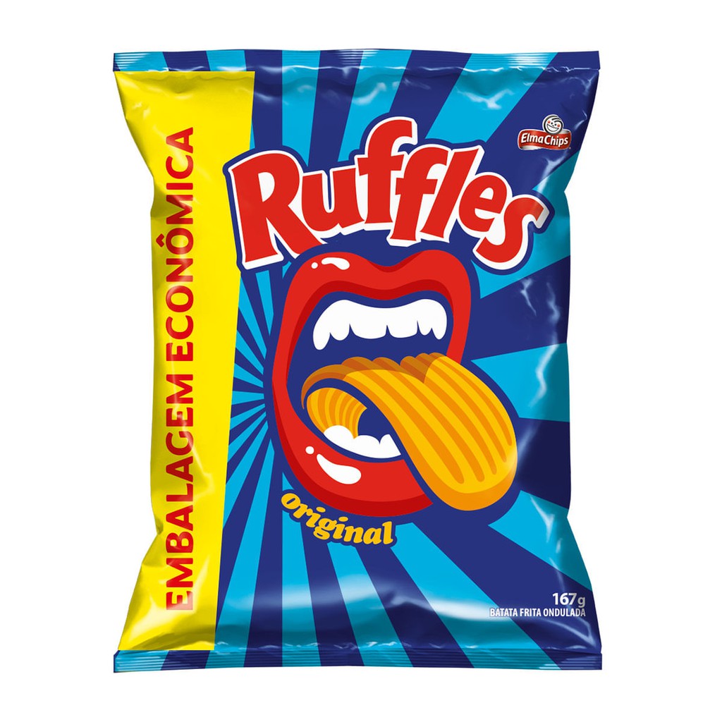 Batata Ruffles Original 115g Embalagem Economica | Shopee Brasil