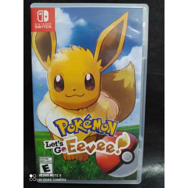 Pokémon Lets Go Eevee - Nintendo Switch (usado) | Shopee Brasil