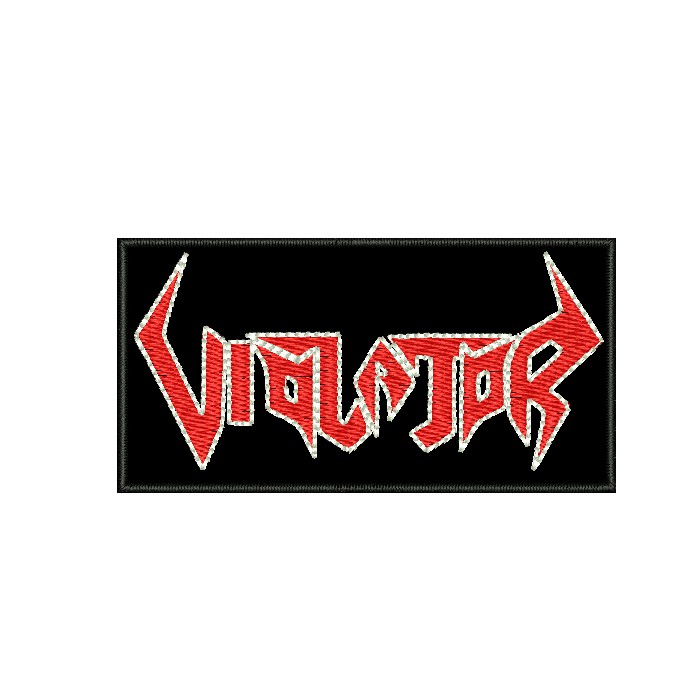 Patch Bordado Banda Violator Classic Logo | Shopee Brasil