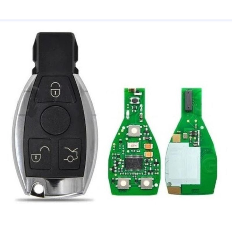 Chave Mercedes Bens C 180 C200 C300 C43 C63 Nec Bga 315 Mhz | Shopee Brasil