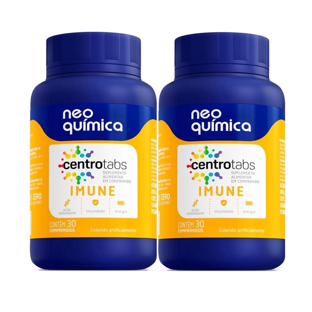 Kit Centrotabs - Suplemento Vitamínico-Mineral Imune com 30 Comprimidos ...
