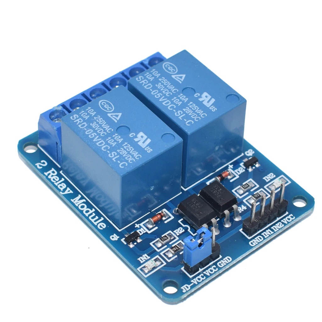 Arduino Modulo Relé 2 Canais 5v Automação | Shopee Brasil