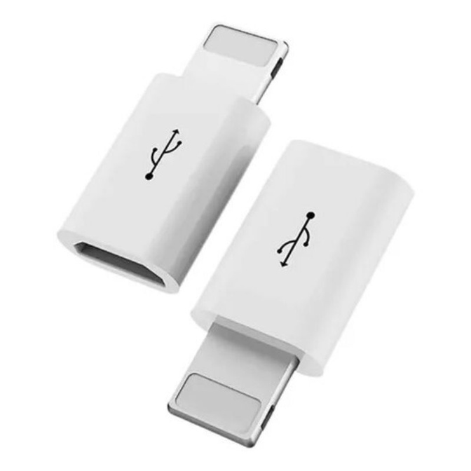 Adaptador Otg De iPhone Com Entrada V8 | Shopee Brasil