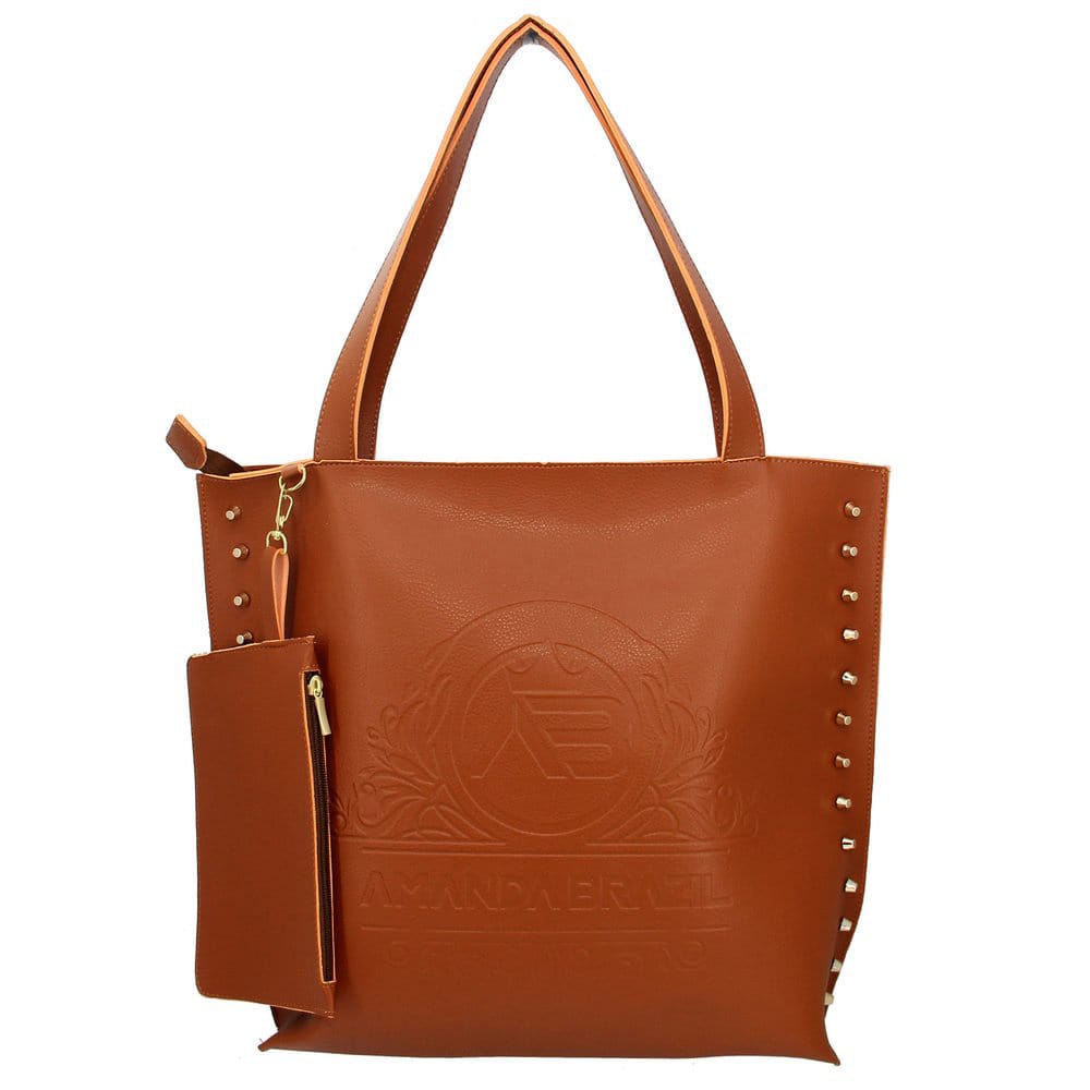 Bolsa Amanda Brazil Feminina Sacola Com Necessaire | Shopee Brasil
