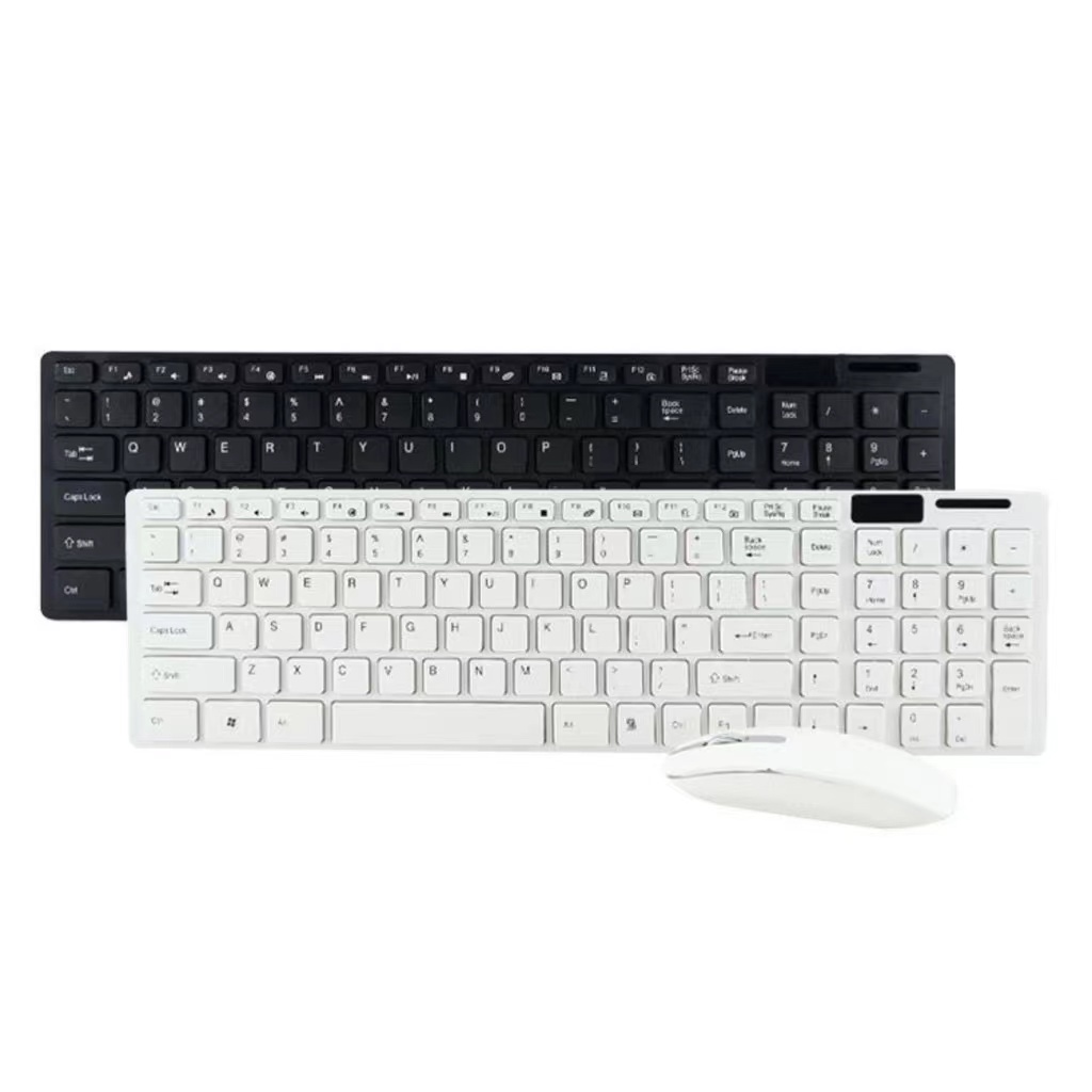 Kit Teclado E Mouse Sem Fio Wireless 2.4ghz 3200dpi Óptico | Shopee Brasil