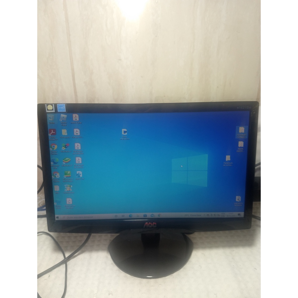 Monitor AOC E1621SW 16'' Polegadas | Shopee Brasil