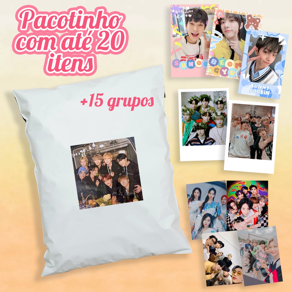 Kit Kpop Photocards FanMade Polaroid Cards • • bts• txt • stray kids • ateez • monsta x ...