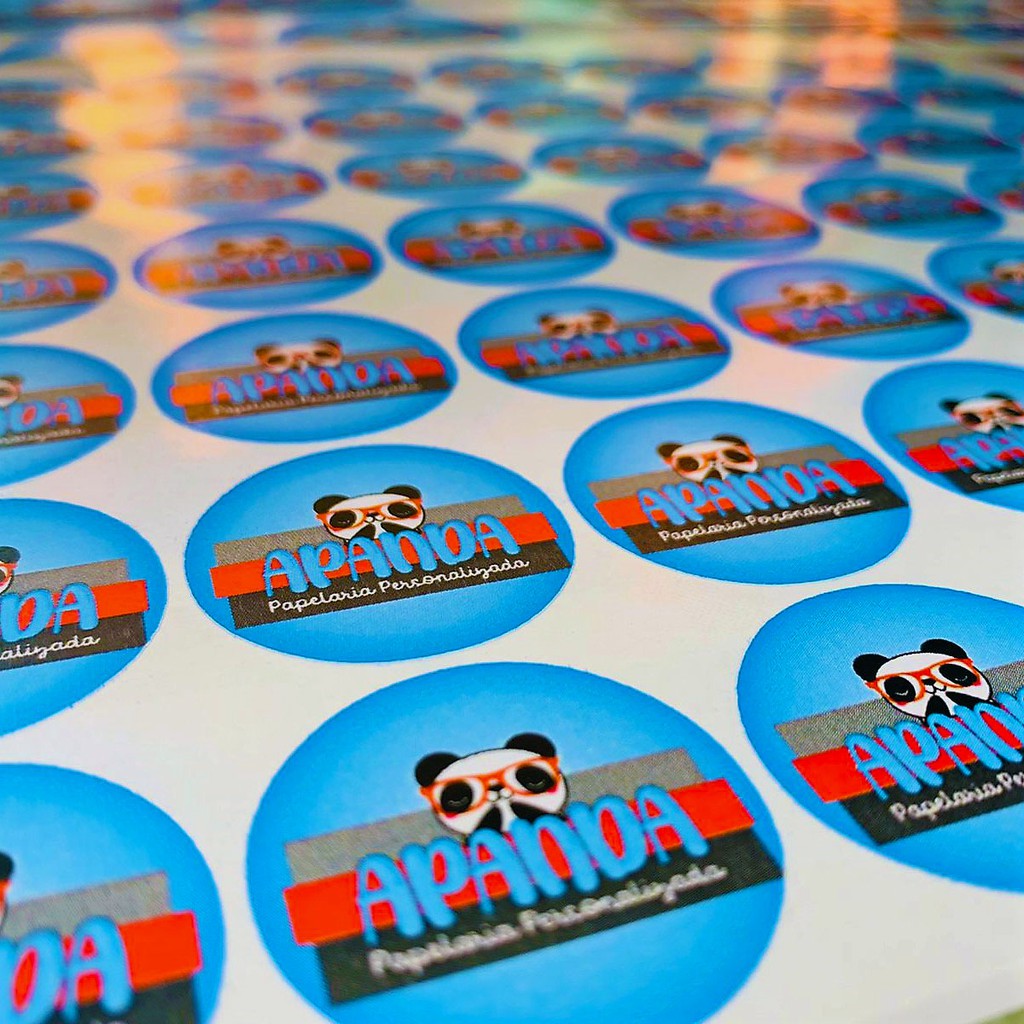 135 Adesivos Personalizados 4x4 cm - Recorte Eletrônico | Shopee Brasil