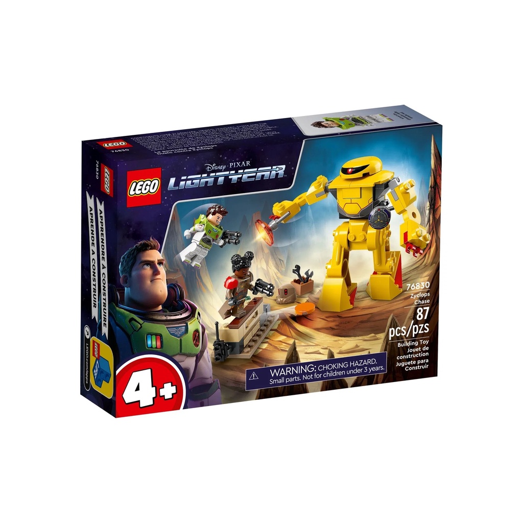 LEGO Disney - Buzz Lightyear Caça ao Zyclops - 76830 | Shopee Brasil
