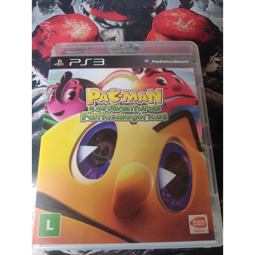 Jogo pac man as aventuras fantasmagoricas Ps3 - mídia física original ...