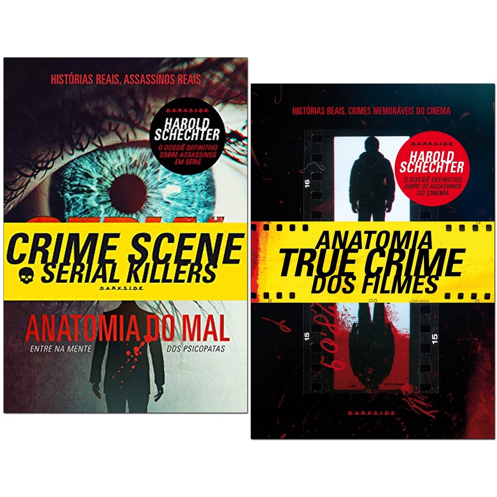Livro Serial Killers - Anatomia do Mal + Anatomia True Crime dos Filmes ...