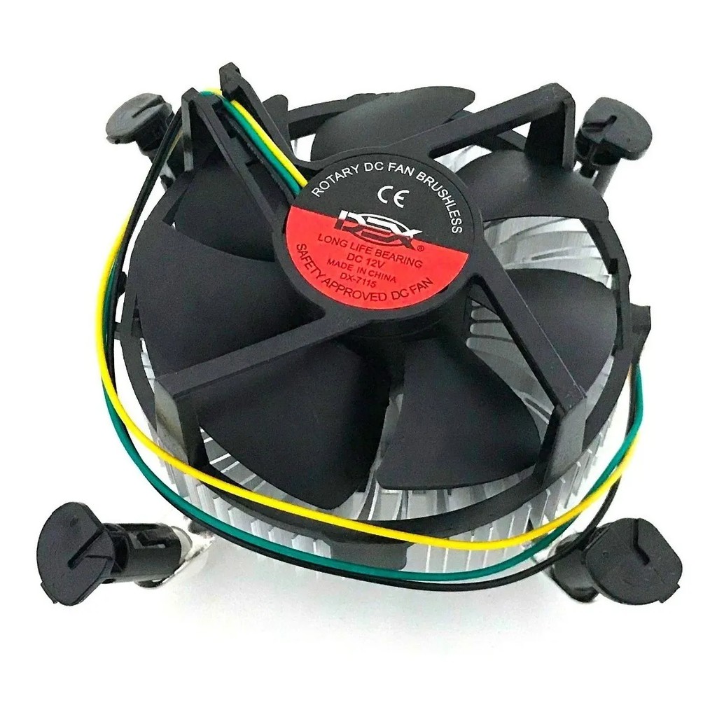 Cooler Cpu Intel Lga 775 1155 1156 1150 1151 Processador PC Core I3 I5 ...
