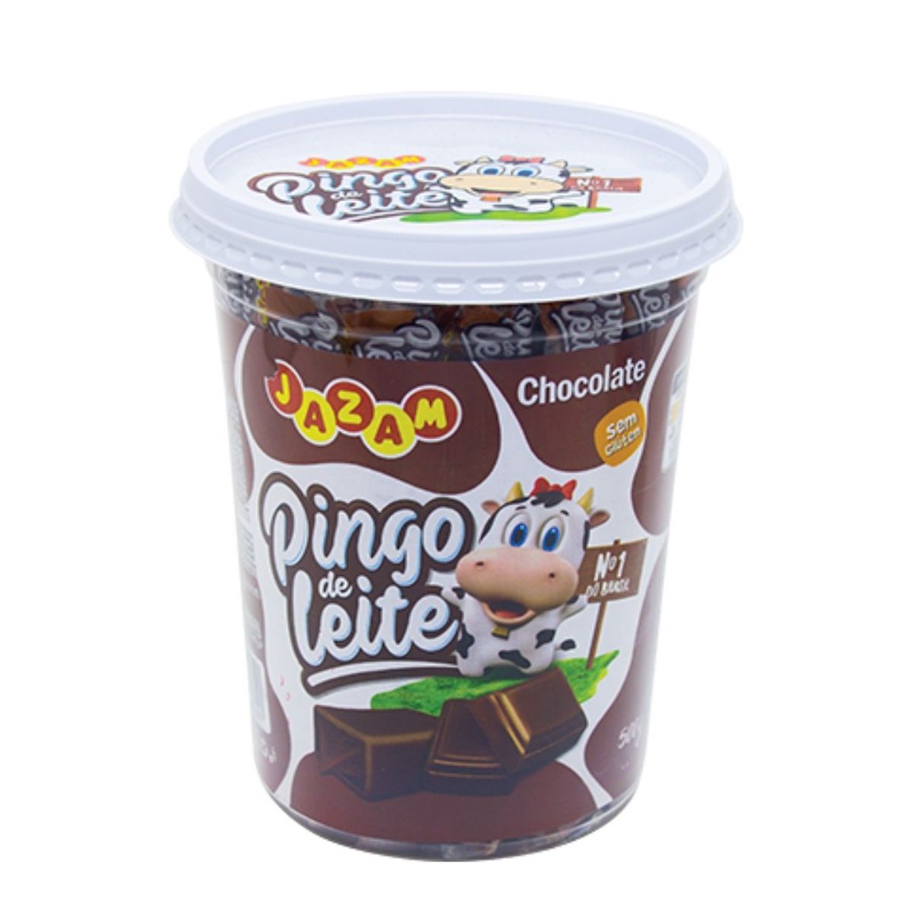 Pingo De Leite Chocolate - 500g | Shopee Brasil