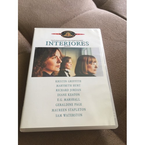 Dvd Interiores, De Woody Allen, Com Diane Keaton | Shopee Brasil
