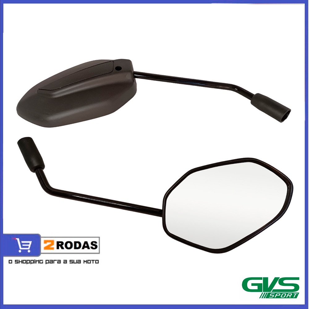 Retrovisor Titan 160 Fan Mod Original Gvs Rosca Esquerda Shopee Brasil