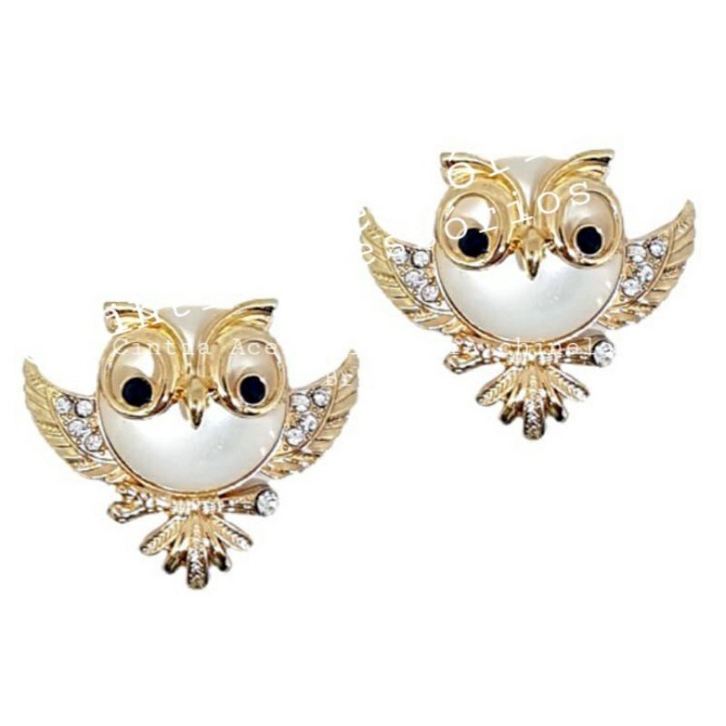 broche/piercing coruja o par | Shopee Brasil