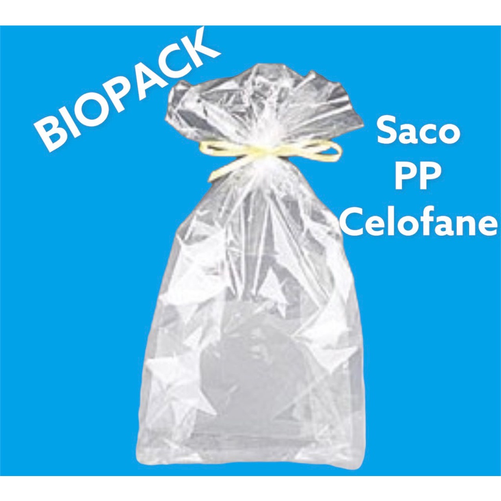 Saco Celofane Brilhoso PP 40x60 Pacote 1Kg 70 unidades | Shopee Brasil