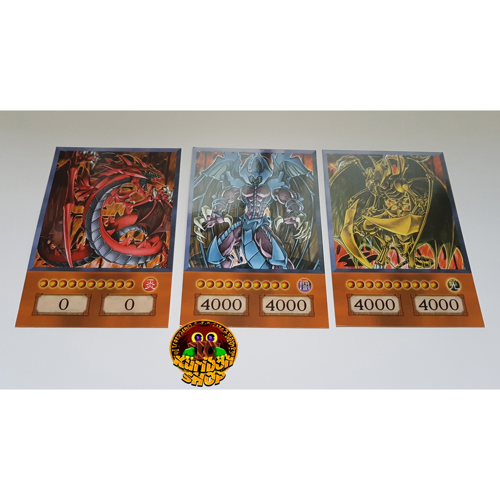 Kit 3 cartas Yugioh Versão Anime Uria Raviel Hamon | Shopee Brasil