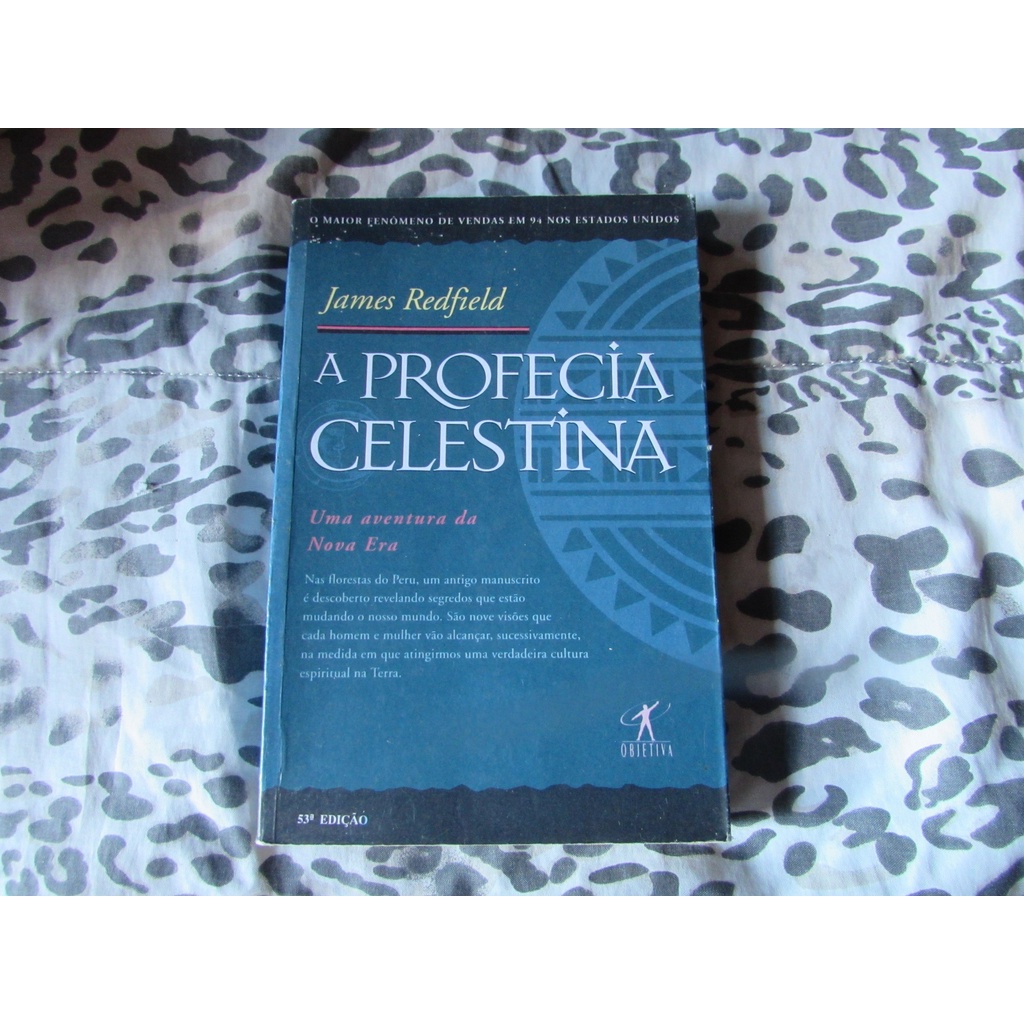 A Profecia Celestina (uma aventura da Nova Era) Autor: James Redfield | Shopee Brasil