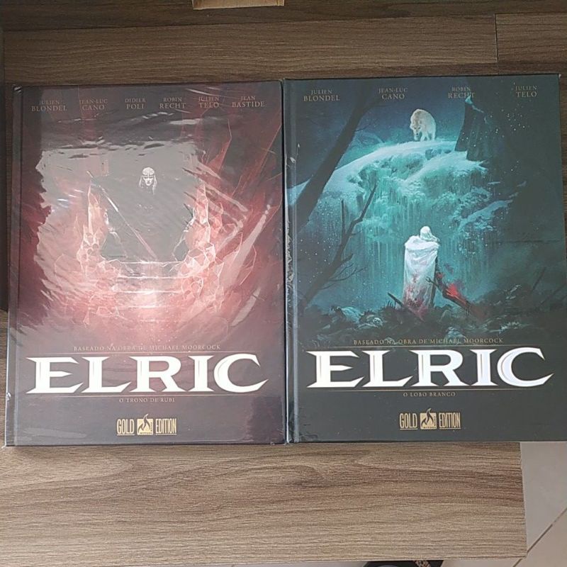 Elric Completo -Trono de Rubi e Lobo Branco - 2 Volumes - Coleção ...