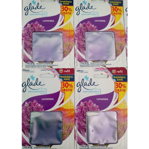 Glade sensations , lavanda. | Shopee Brasil
