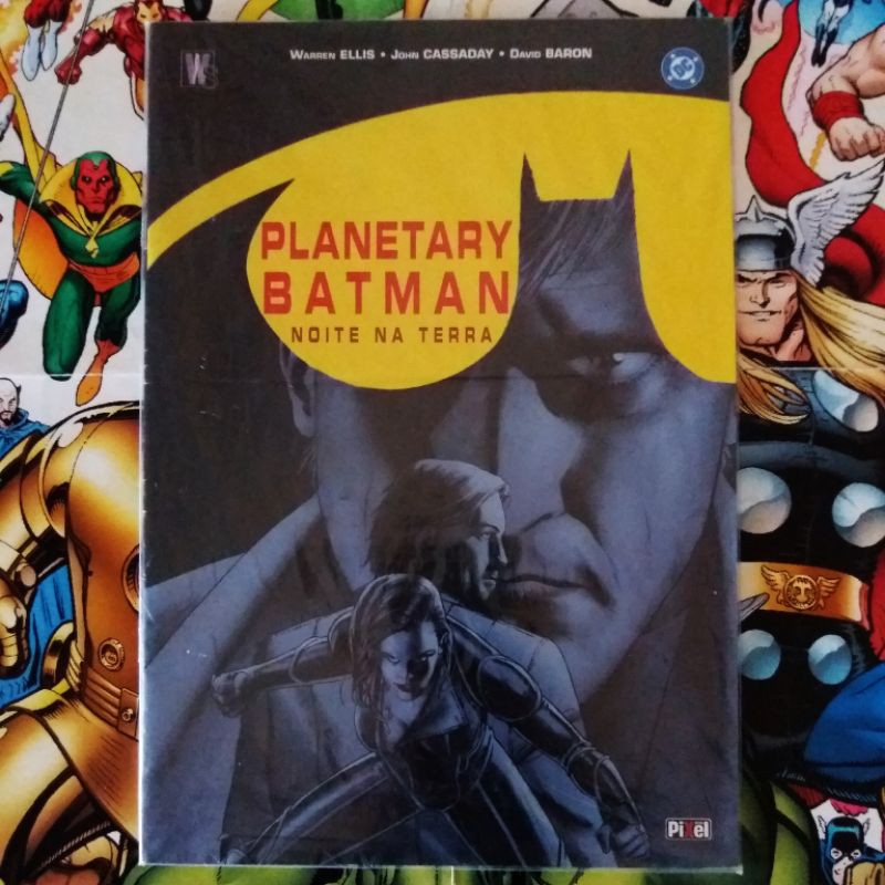 HQ - Batman - Planetary - Noite Na Terra - QUADRINHOS - DC COMICS ...