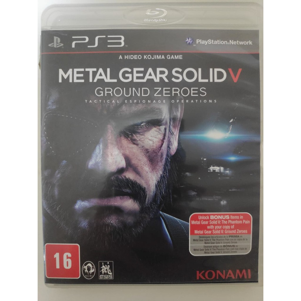Jogo Metal gear solid V - The Phantom Pain - Playstation 3 - PS3 - Play ...