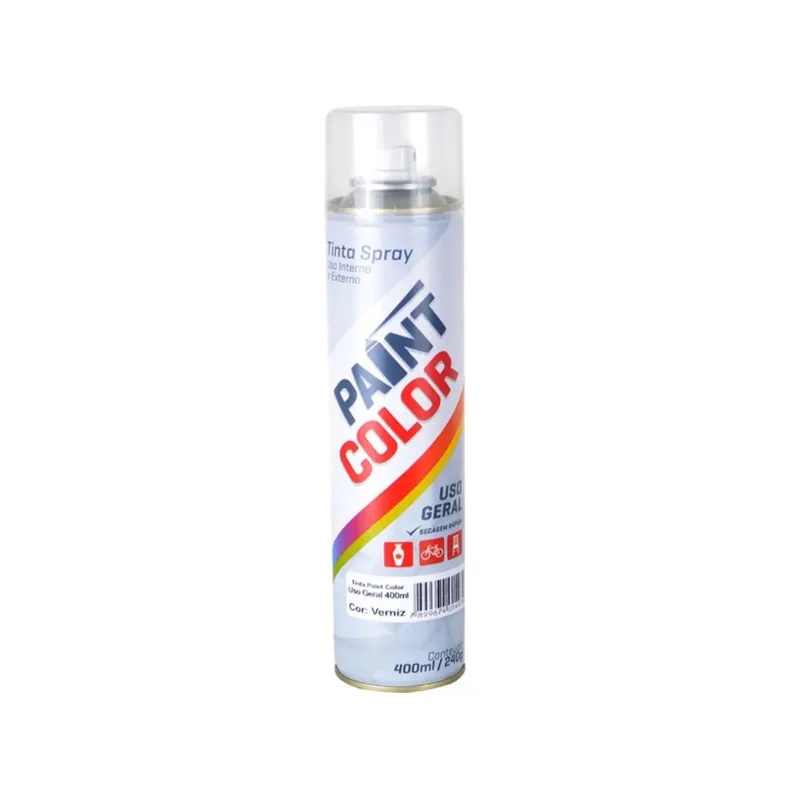 Tinta Spray Paint Color Uso Geral Verniz 350ml | Shopee Brasil